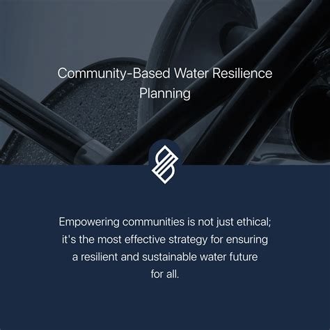 Community Based Water Resilience Planning → Scenario