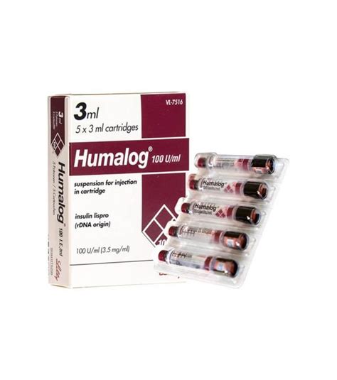 Buy Original Humalog Lispro 3ml Insulin German In Pakistan