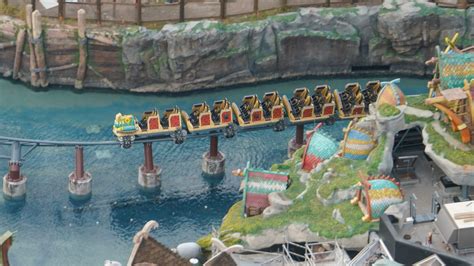 Epic Universe Update How To Train Your Dragon Coaster Testing