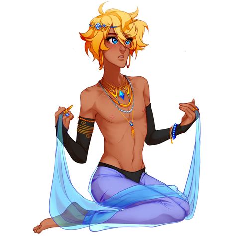 Rule 34 Barefoot Bishonen Blonde Hair Blue Eyes Detached Sleeves