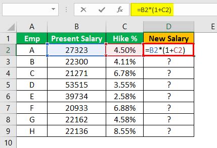 How To Calculate Percentage Change In Excel With Examples
