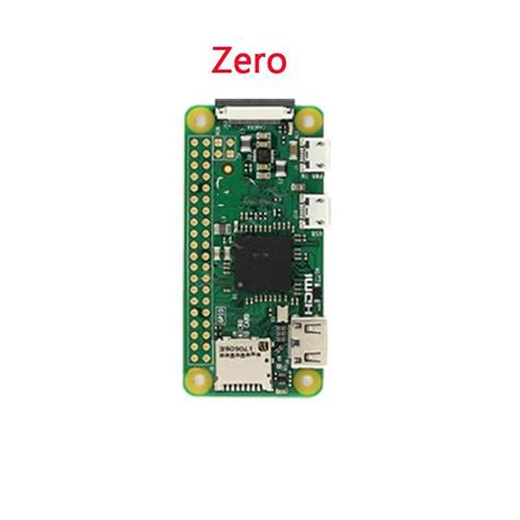 Raspberry Pi Zero Series Affordable Single Board Computers
