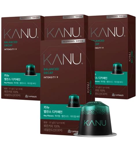 맥심 카누 캡슐커피 밸런스 디카페인 10개입 X 4개[네스프레소호환] 티몬