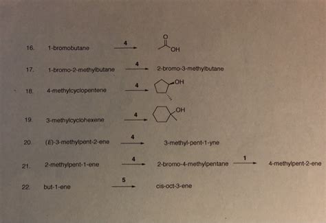 Solved MULTI STEP SYNTHESIS Using Reagents And Necessary Chegg Com