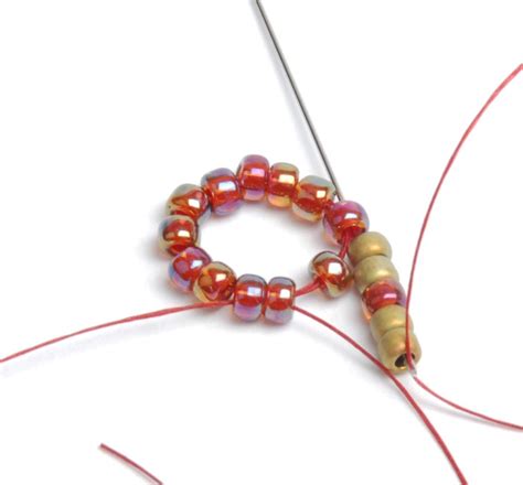 Seed Bead Netting Tutorial Basics And Beyond Seed Beads Bead