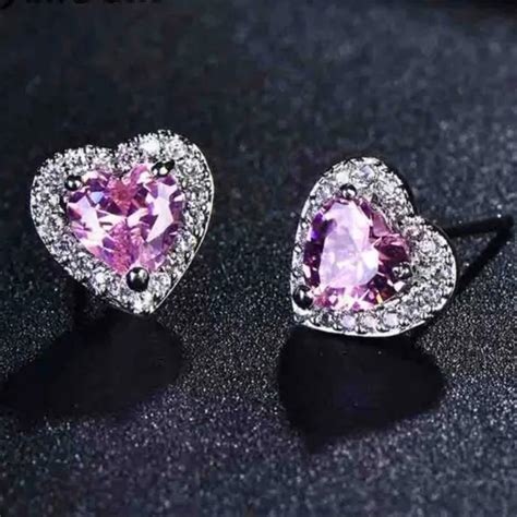 Сережки серця рожеві — ціна 170 грн у каталозі Шарми Купити аксесуари за доступною ціною на Шафі