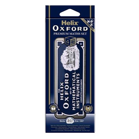 Helix Premium Blister Carded Oxford Maths Set Pk5