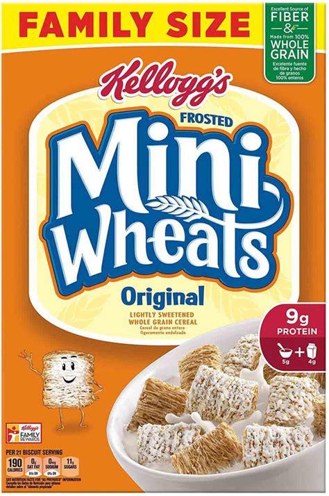 Frosted Mini Wheats Voedingswaarde Etiket Welke Voedingswaarde Vermeld