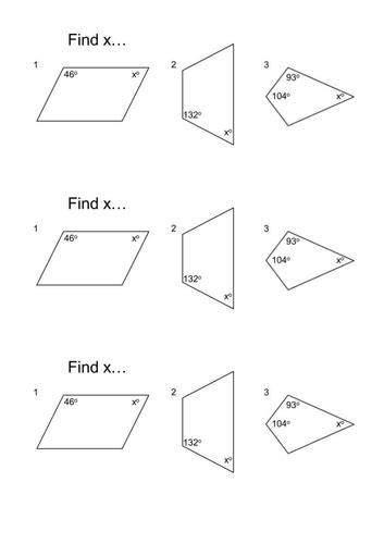Edexcel Gcse Higher Unit 5 Angles And Trigonometry Teaching Resources