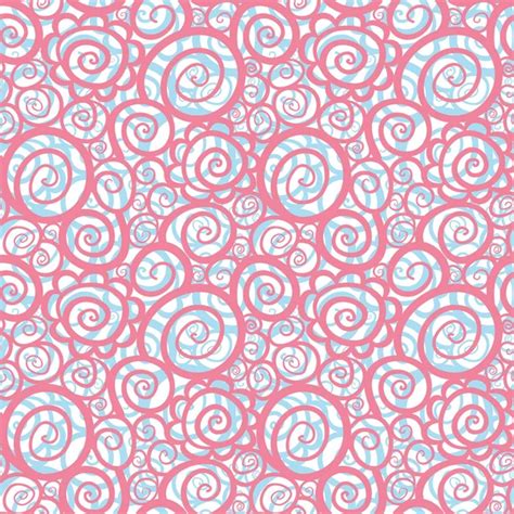 Seamless Abstract Curly Wave Pattern Stock Vector OlgaLIS 11182496