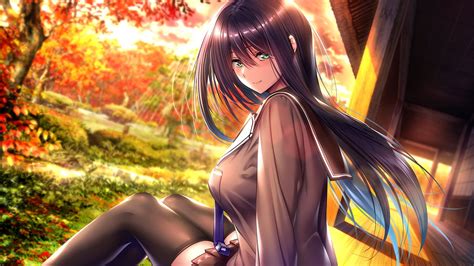 Piromizu Himiyama Rei Amakano 2 Commentary Request Game Cg Official Art 1girl Black