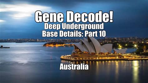 Gene Decode Deep Underground Base Details Part 10 Australia B2T Show Sep9 2020