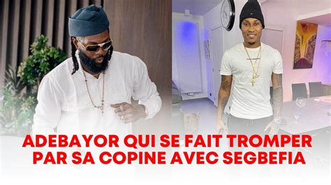 ADEBAYOR QUI SE FAIT TROMPER PAR SA COPINE AVEC SEGBEFIA - YouTube