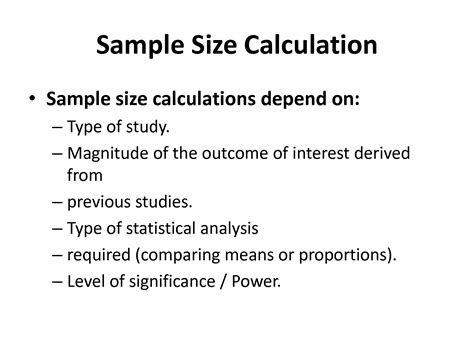 Pass Sample Size Calculation At Liam Edgar Blog
