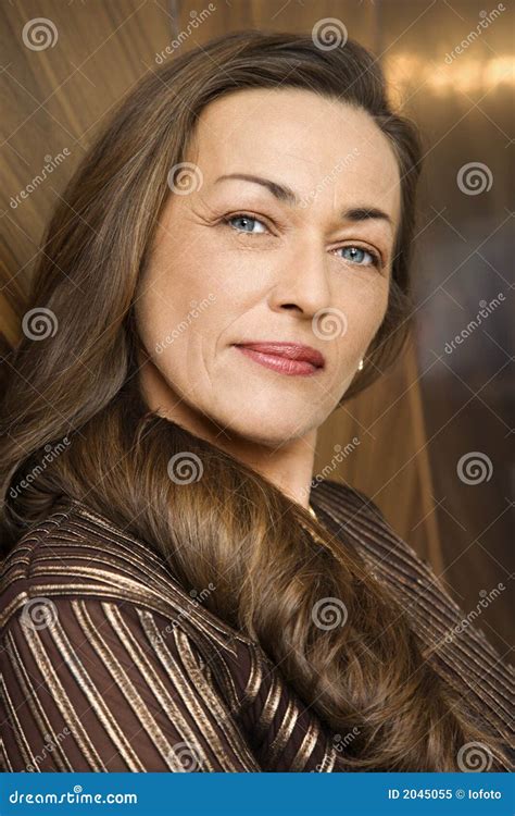 Portrait Of Adult Female Stock Image Image Of Adult 2045055