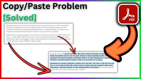 Pdf Text Copypaste Problem Solved Full Guide Youtube