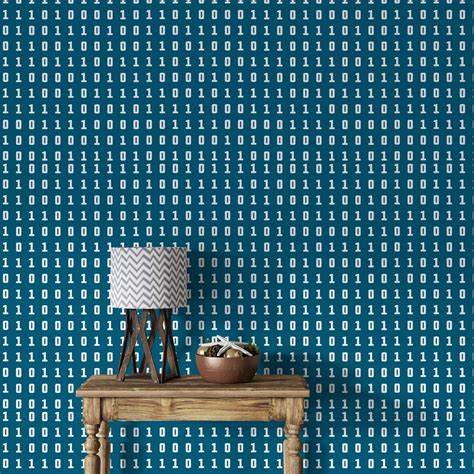 Binary Code Wall Decal Technology Vinyl Wall Art Decals Circuit