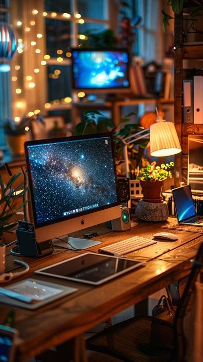 Free Cozy Workspace Setup Image Download At Stockcake