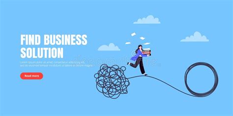 Understanding Problem Solution Simplify Challenge Stock Vector