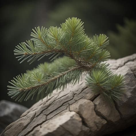 Premium Photo Green Pine Branches