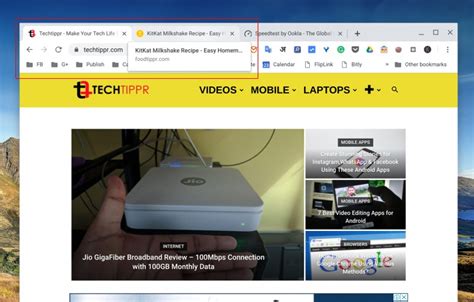 How To Enable The Tab Preview Feature In Google Chrome Browser