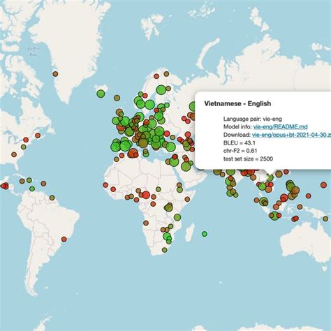 Language Coverage Of Translation Models Visualized On An Interactive Download Scientific