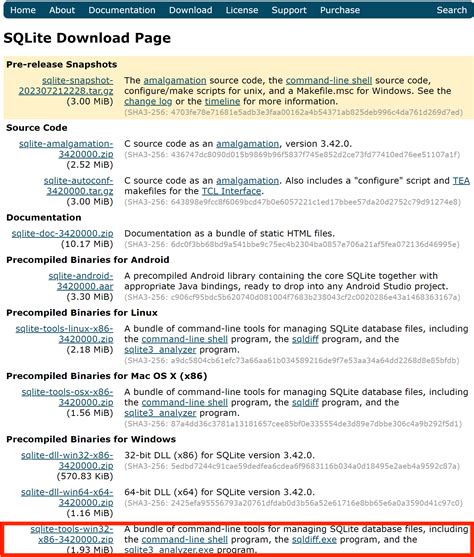 C 1 Sqlite 다운받기 처음이야 자바 포트폴리오 만들기 1탄 A부터 Z까지
