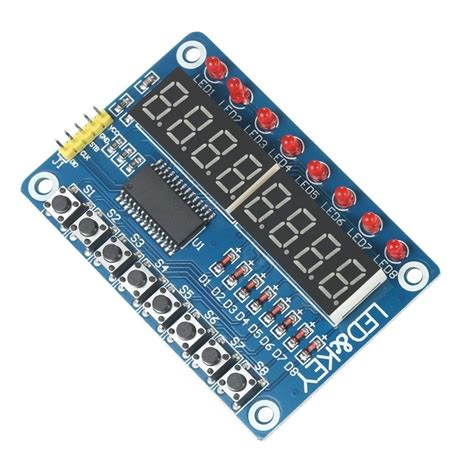Buy TM1638 Button Digital LED Display Module At Best Price