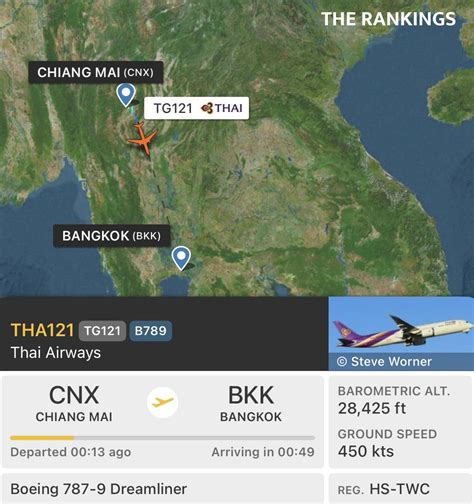 The Rankings ว้าว วันนี้การบินไทย B787 9 Dreamliner มาบินเชียงใหม่ Facebook