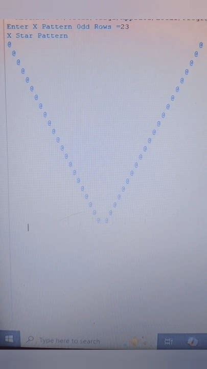 shorts python coding cross pattern code eady to learn python coding