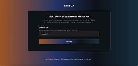 Schedule Your Maintenance Tasks With Kinsta API