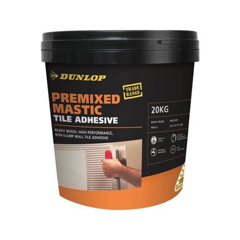 Dunlop 20kg Premixed Mastic Tile Adhesive Bunnings Australia