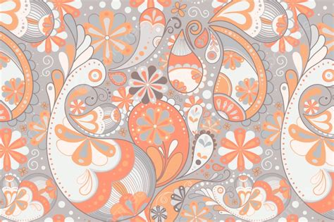 Rosa Paisley Fondo Resumen Estética Femenino Decoración Tatuaje