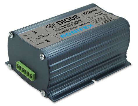 AVN DIO Dante対応 AES ターミナルブロックステレオ入出力 IO BOX 株 テクノハウス