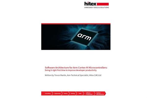 Software Architecture For Arm Cortex M Microcontrollers Doing It Right First Time To Improve