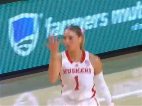 Its Not Ghetto She Not A Thug Nebraskas Jaz Shelley Taunting Caitlin Clark Triggers Fans