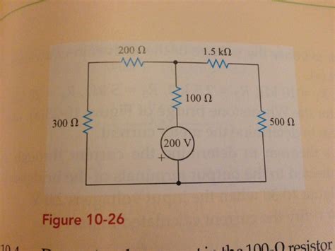 Solved Use Thevenins Theorem To Determine The Current