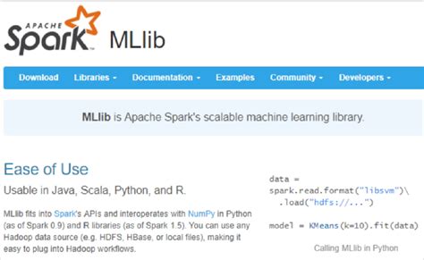 spark mllib