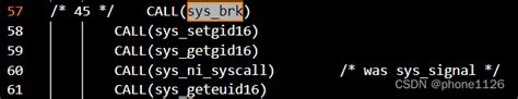 Sbrk Brk Sysbrk 函数区分brk C语言 Csdn博客