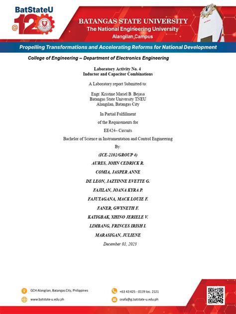 Group 4 Ee 424 Lab4 Pdf Electrical Network Direct Current