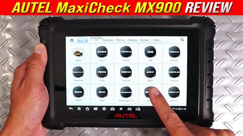 Watch Autel Maxicheck Mx900 Scanner Review On Amazon Live