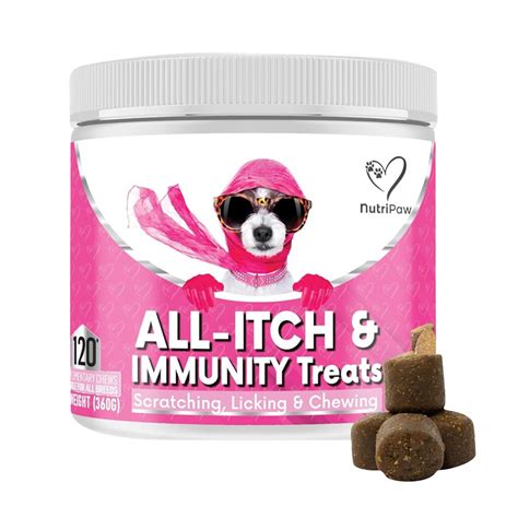 Nutripaw All Itch Im Munity T Reats For Dogs So Othe It Chy Paws