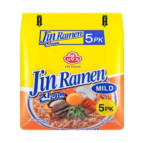 🥇jin Ramyeon Mild X 5 Unds Kfood Peru