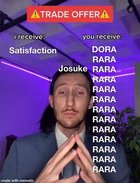 Josuke Be Like Scrolller