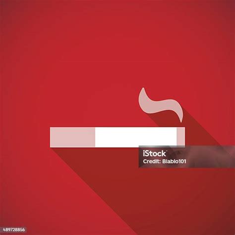 걸리죠 Shadow 시가렛형 아이콘크기 건강에 좋지 않은 음식에 대한 스톡 벡터 아트 및 기타 이미지 건강에 좋지 않은 음식 그림자 긴 Istock