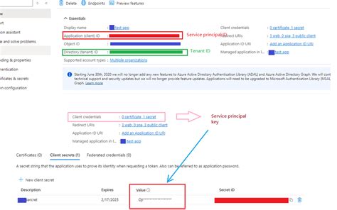 re use service principal to refresh data source i microsoft