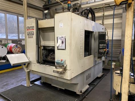 Cnc 4 Axis Double Spindle Turning Center Chiron Fz15 W Yom 2003 In France