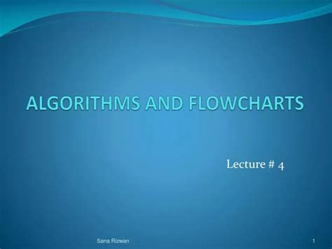 PPT ALGORITHMS AND FLOWCHARTS PowerPoint Presentation Free Download ID 6341659