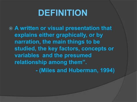 Using Testing And Developing Conceptual Framework Models And Theories