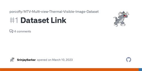 Dataset Link · Issue 1 · Porcoflymtv Multi View Thermal Visible Image
